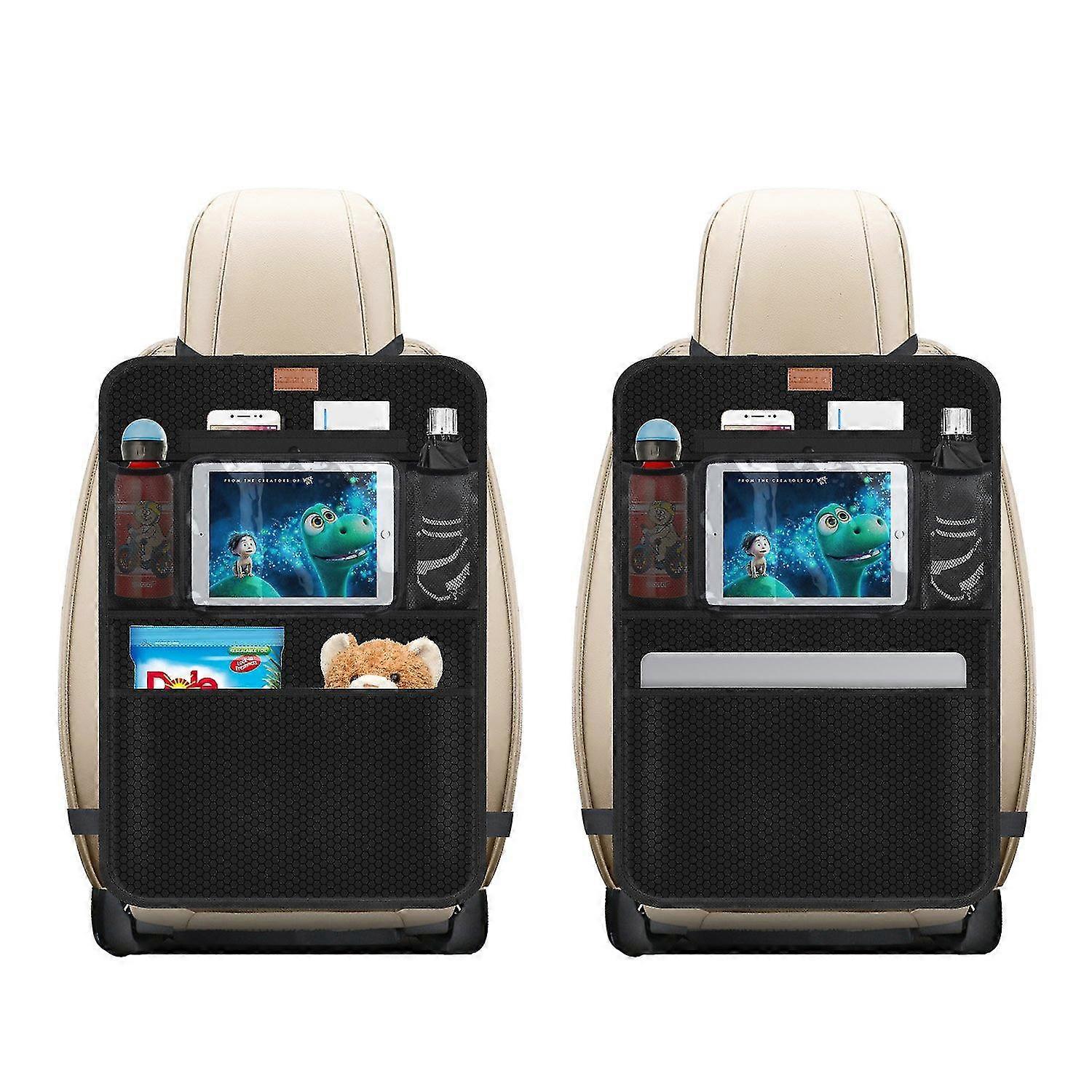 New- Car Backrest Protection (2 Pieces), Step Protection With Rear Seat ...