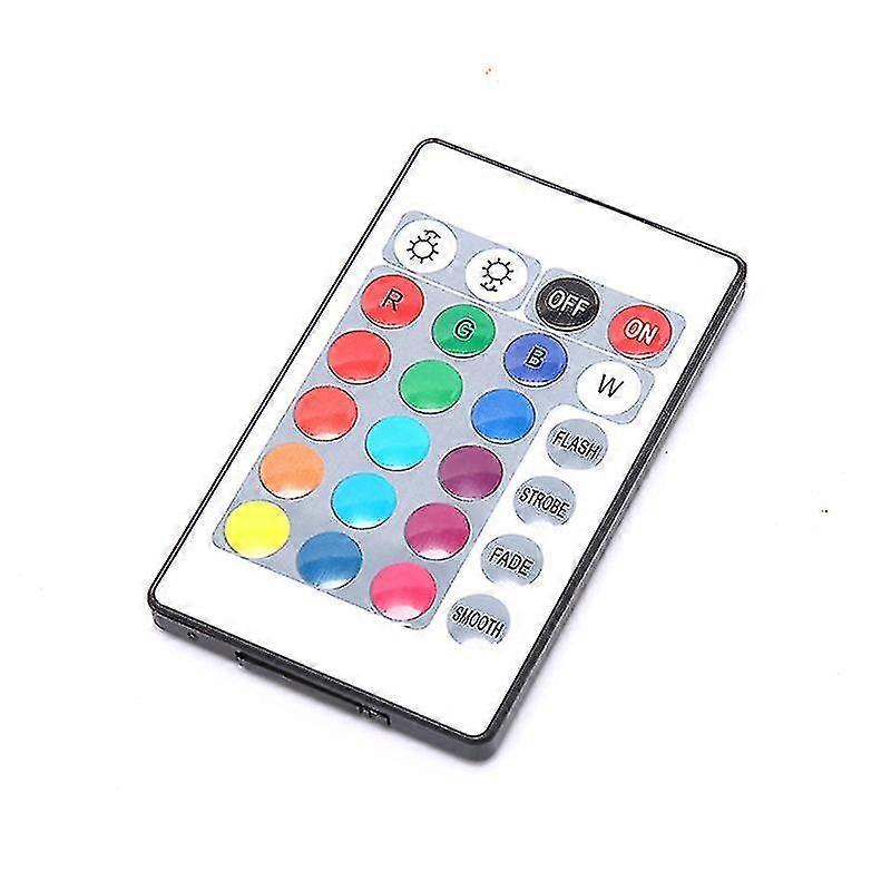 Led Rgb Controller 24 Key Ir Remote Dc12v Dimmer Control Box For Led ...