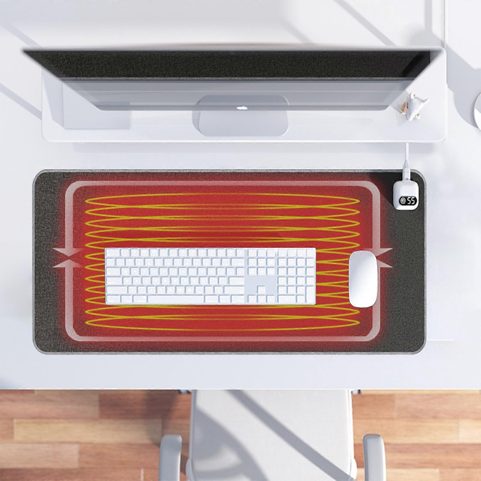 Heat Mouse Pad Table Mat Display Temperature Heating Mouse Pad Keep ...