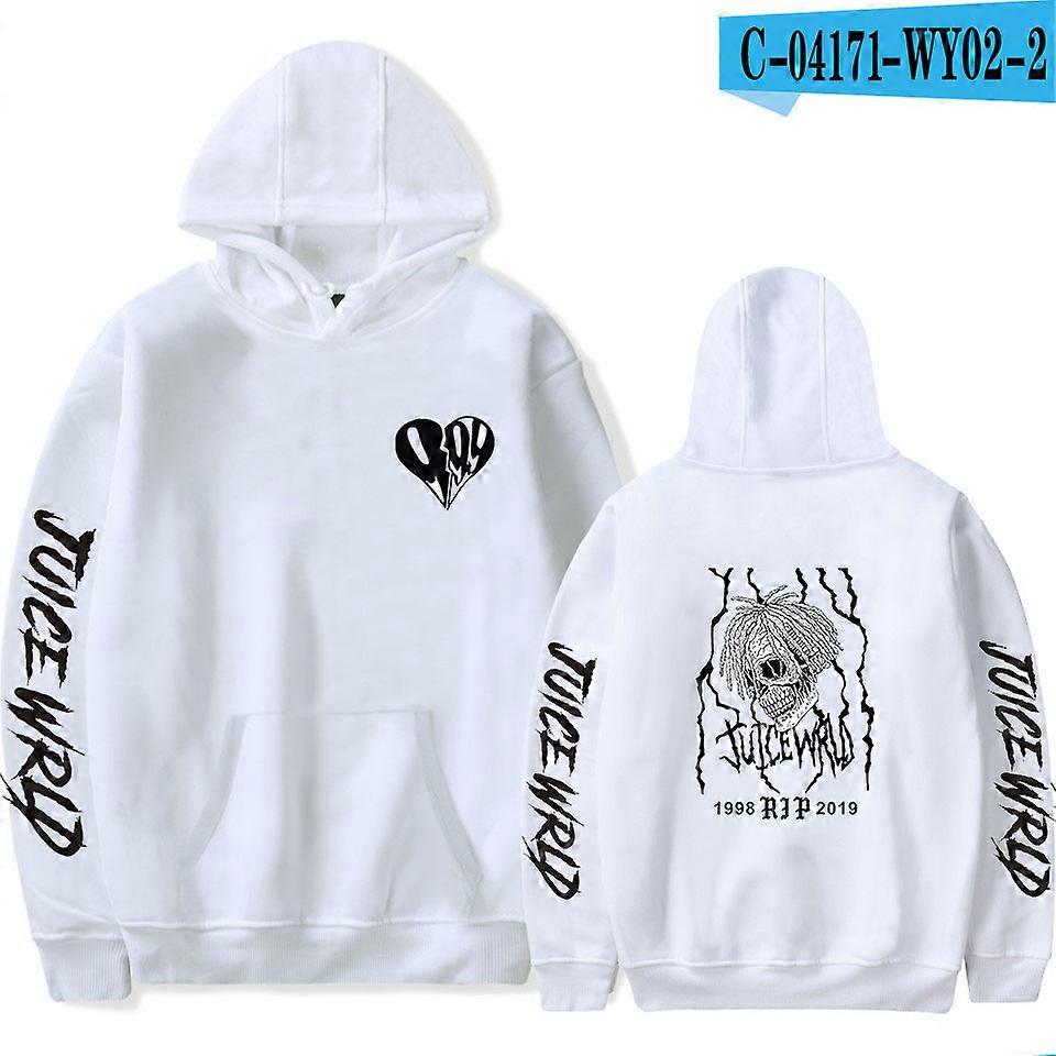 JUICE WRLD rapper 1998 RJP 2019 skull sweatshirt hoodie women men ...
