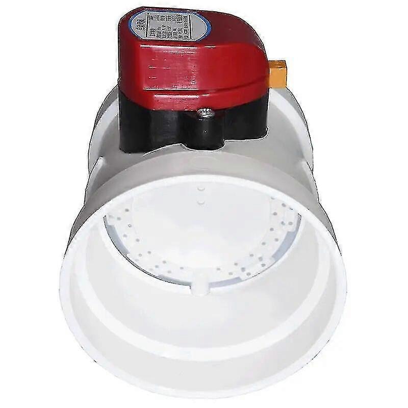 Motorized Damper ABS Electric Damper PVC Pipeolume Control Valve 75mm ...