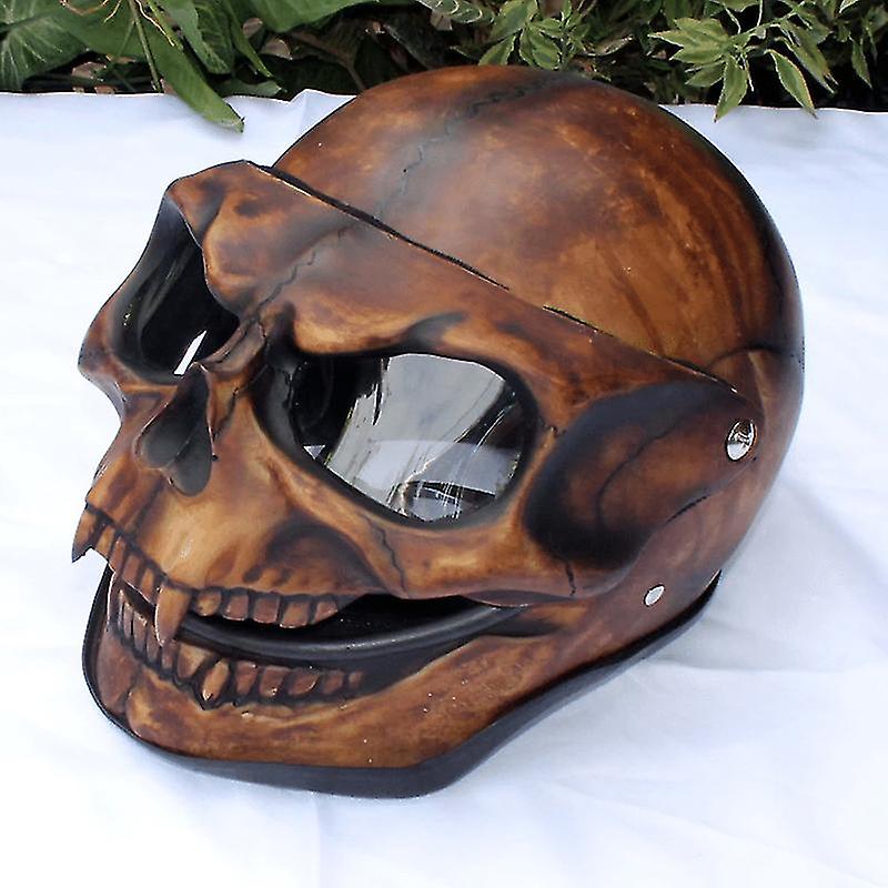 Necromancer Skull Helmet With Sunglasses For Women Men Halloween ...