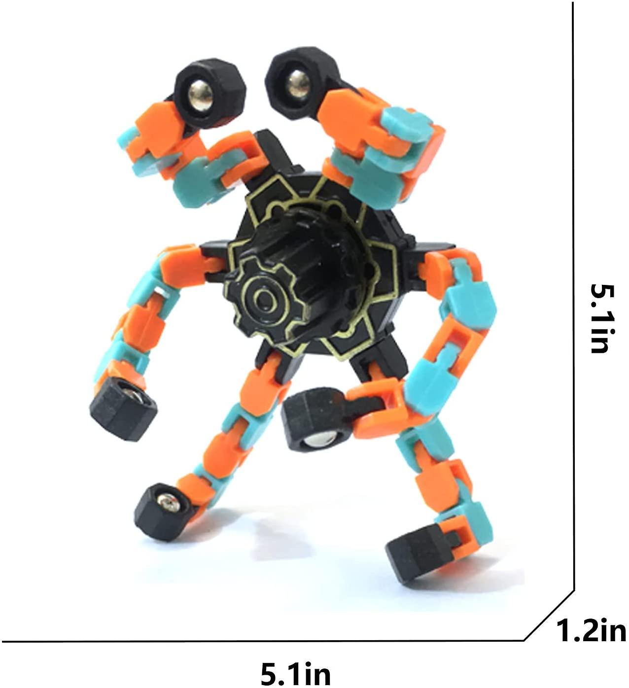 Finger Hand Spinning Top Focus Toy with Transformable Chain Mechanical ...