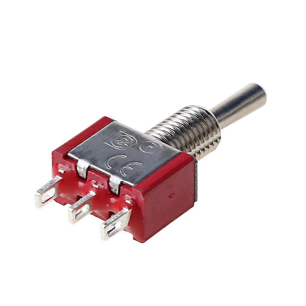 MTS-103 3 Pin Electrical Toggle Switch ON-Off-ON 3 Position SPDT Switch ...
