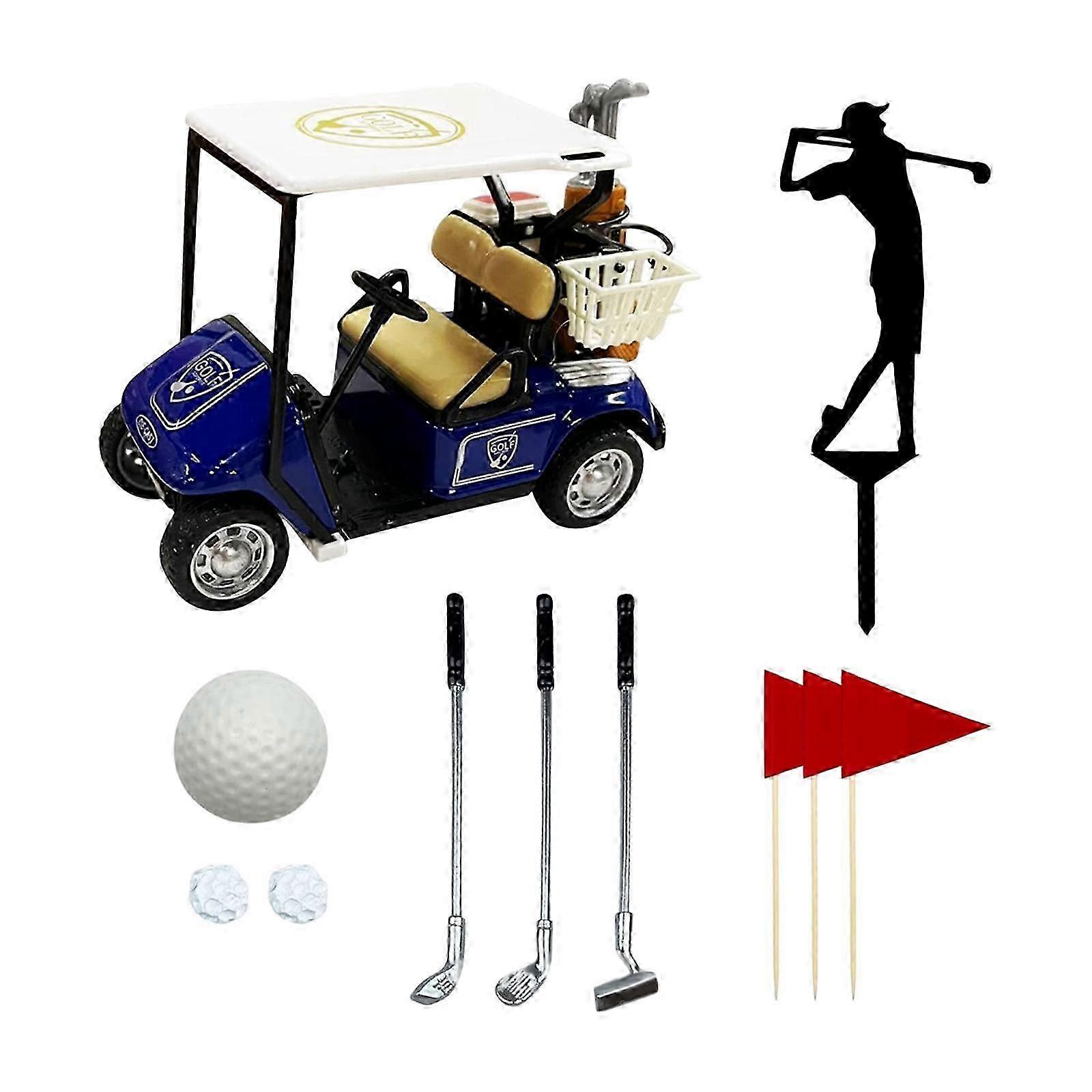 Golf Cake Toppers for Men, Birthday Anniversary Cupcake Decorations ...