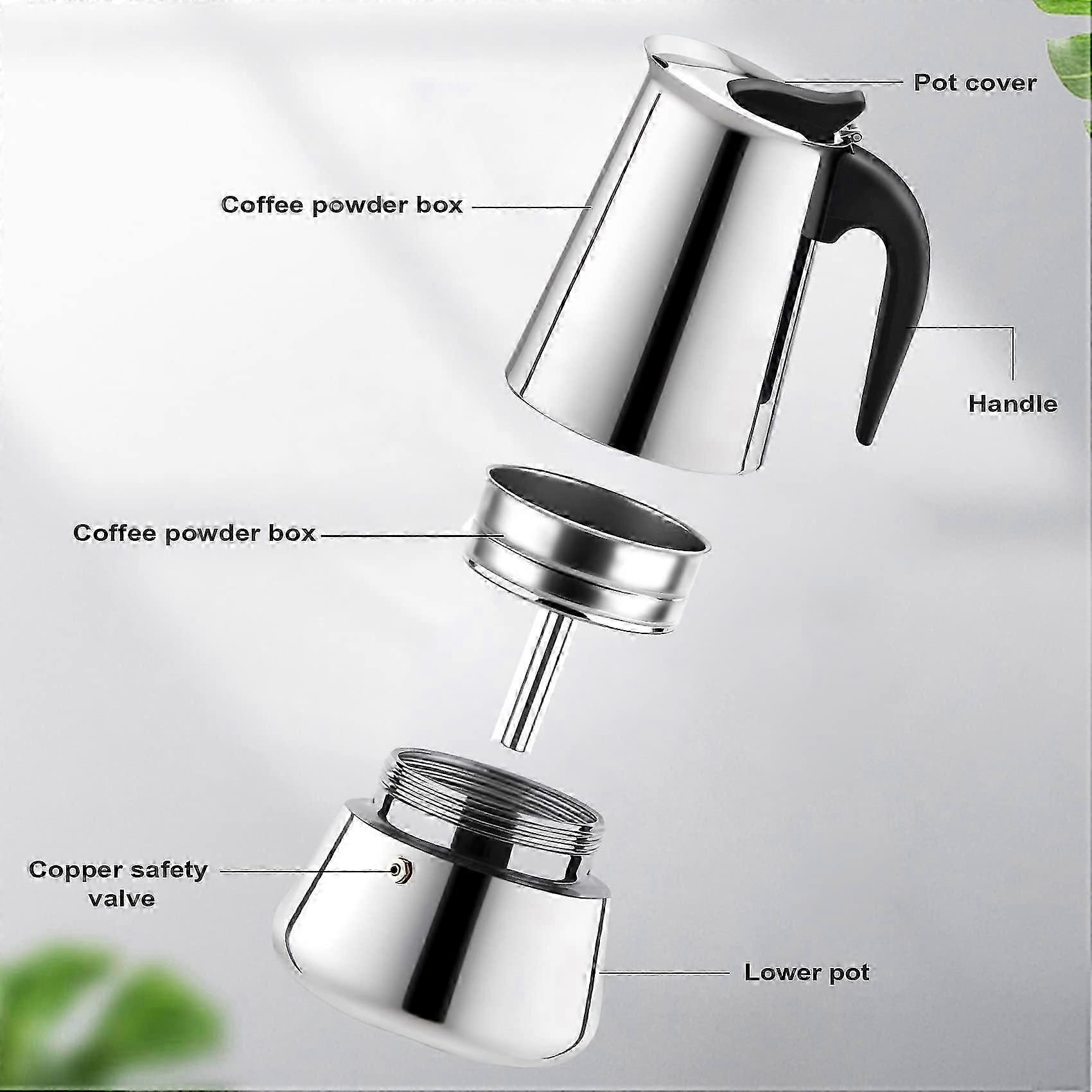 Espresso Coffee Maker, Stovetop Coffee Maker, Espresso Pot Coffee ...