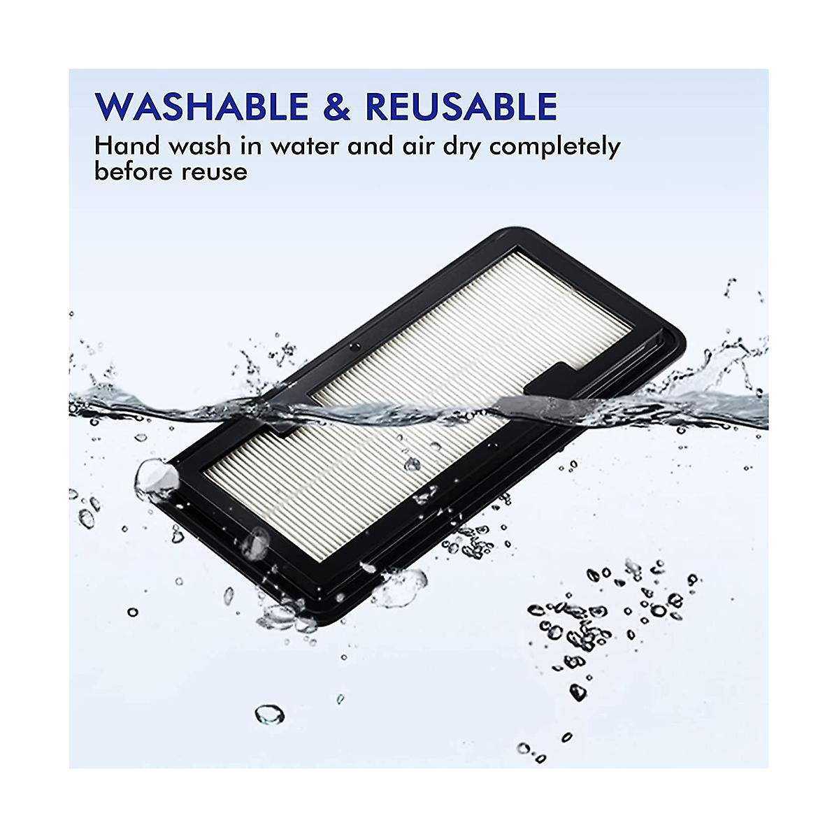 2Pcs Washable Replacement Hepa Filters for Jet Bot AI+ and Jet Bot+ ...