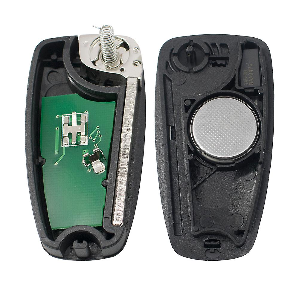 3 Button 433mhz 4d63 Chip Car Remote Key Keyless Entry For Ford Focus 2 ...