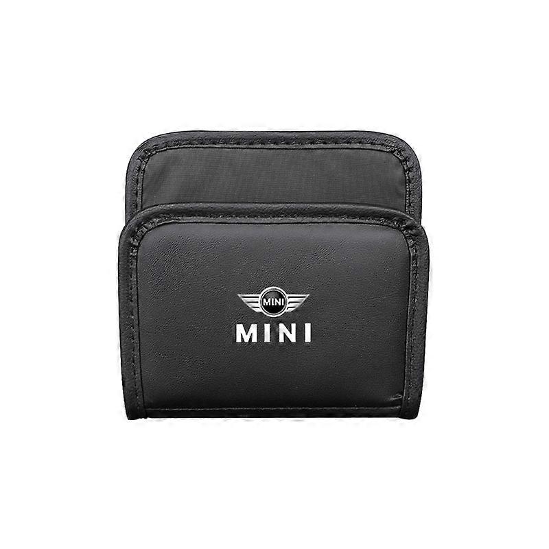 Car Storage Pocket Leather Sundries Stowing Tidying Bag For MINI Cooper ...