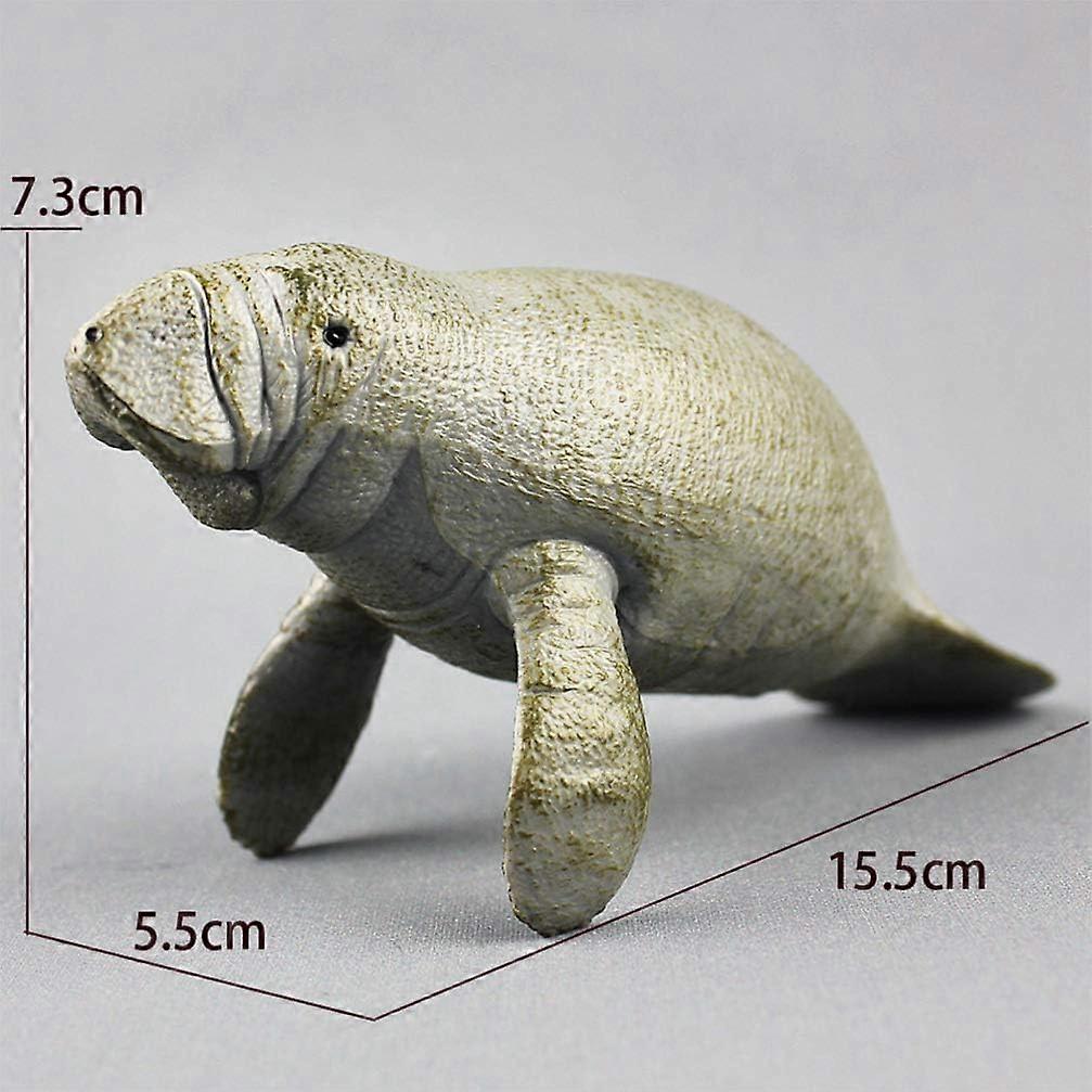Ocean Animals Bath Toys Plastic Manatee Similation Sea Creatures ...