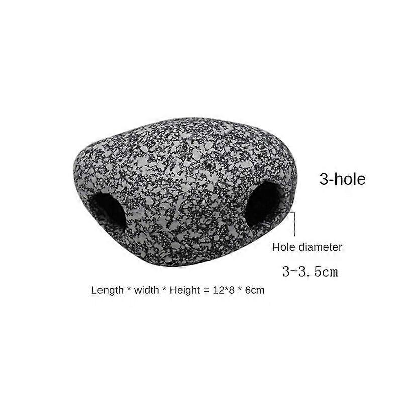 Aquarium Cichlid Stone Shelter Hiding Cave Ceramic Rock Shrimp Breeding ...
