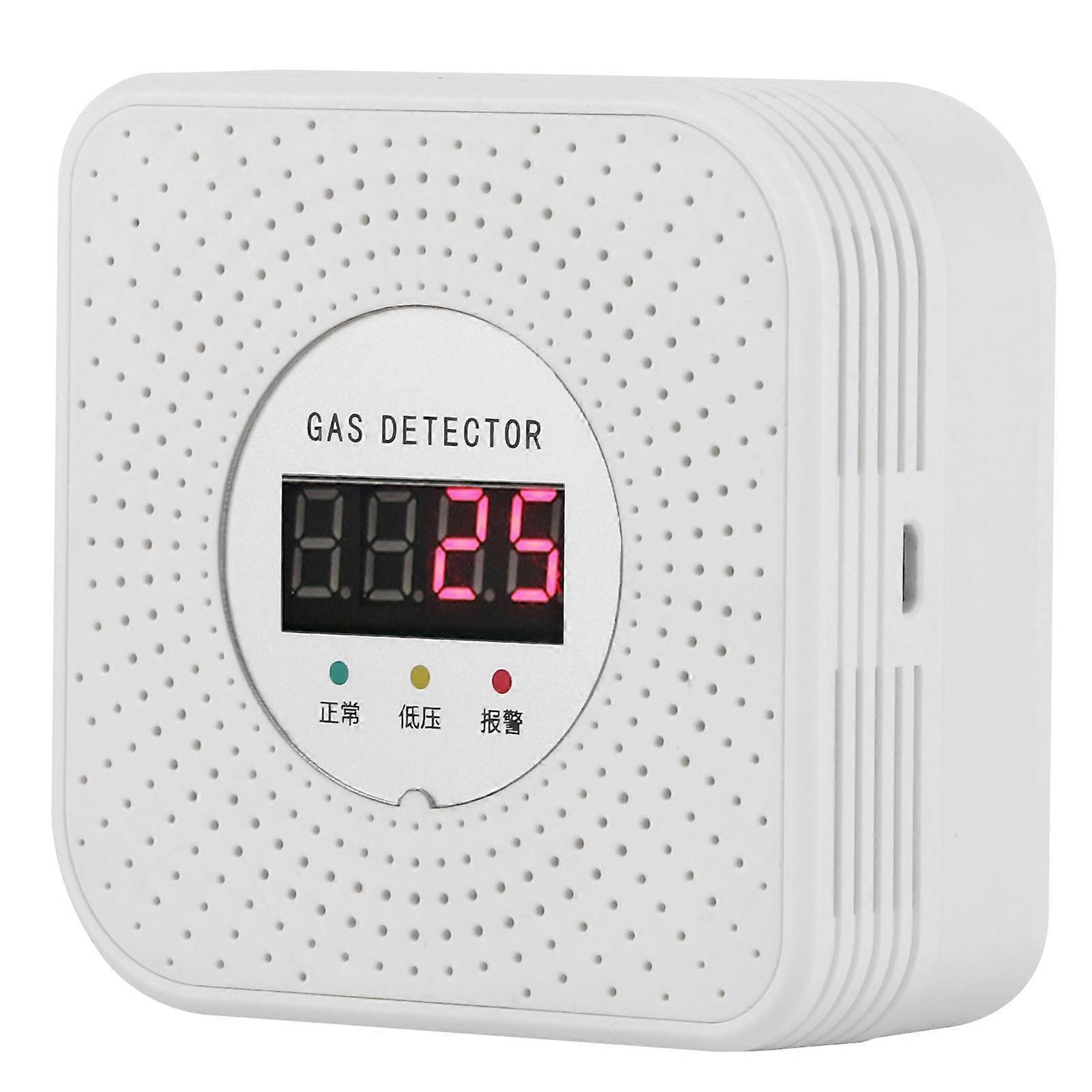 USB Car Gas Detector Carbon Monoxide Alarm Poisonous Gas Leakage Alert ...
