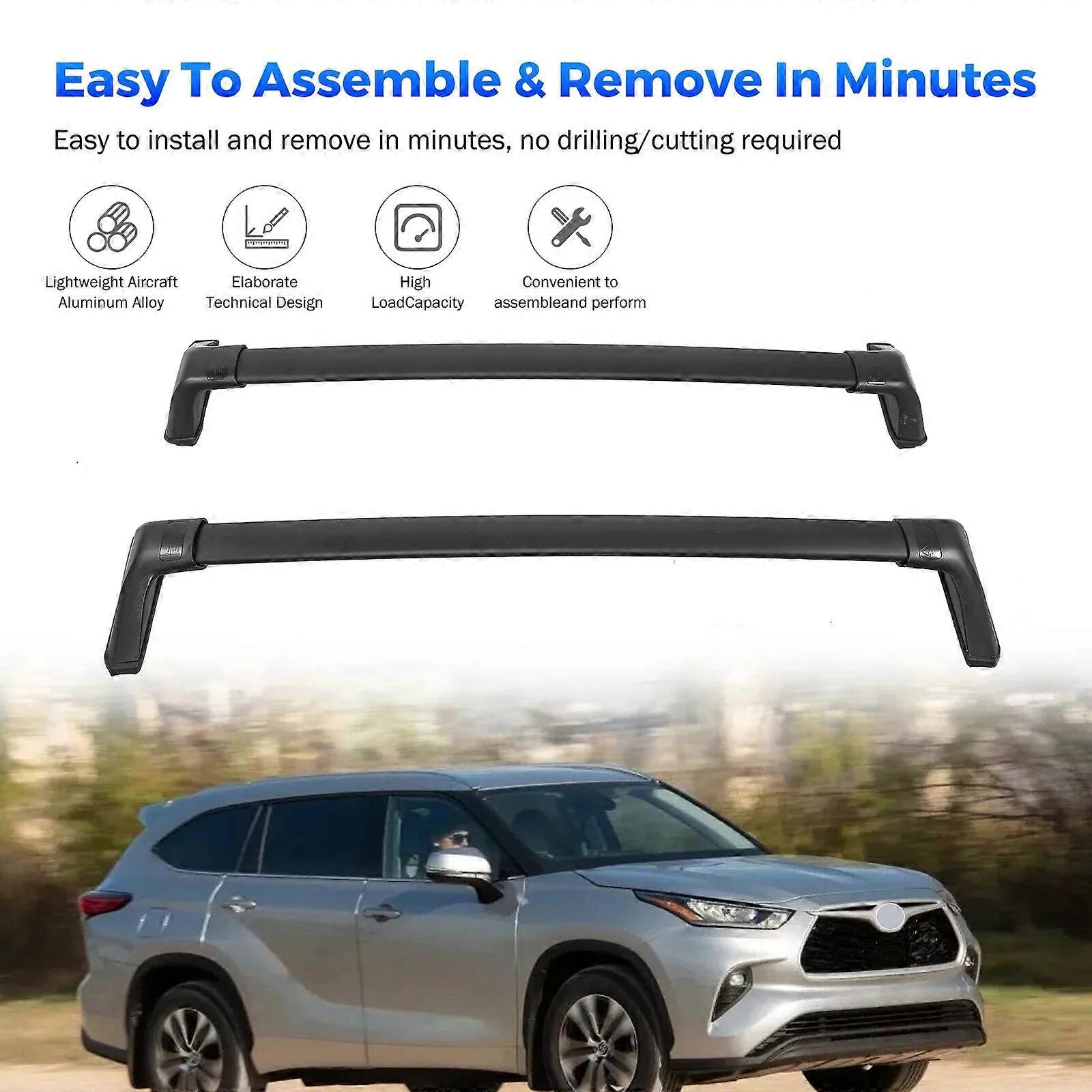 For Toyota Highlander XLE & Limited & Platinum 2020-2022 Roof Rack ...