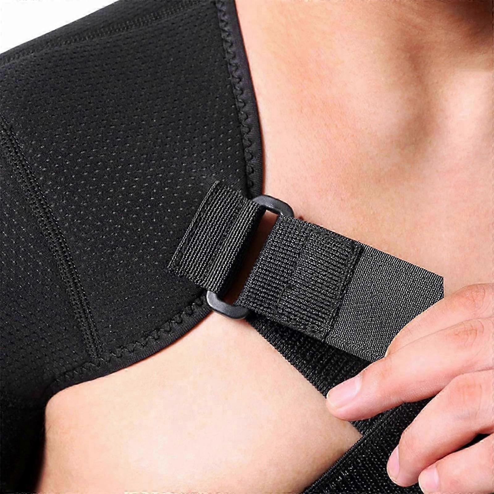 Double Shoulder Brace,Shoulder Pain Relief Double Shoulder Support ...