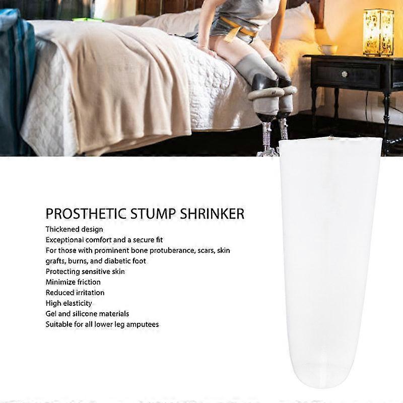 Sleeves Silicone Reduce Friction Improved Comfort Gentle Fit Prosthetic ...