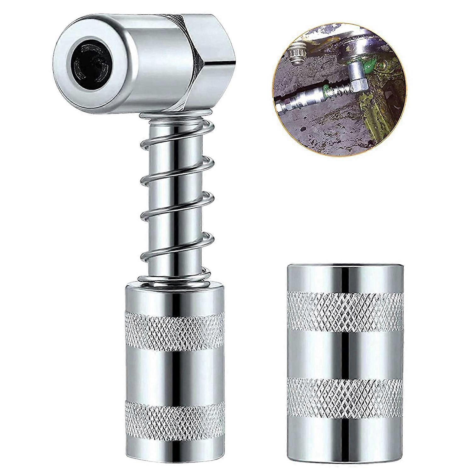Grease Nozzle Adapter Grease - Accessory 90 Degree Grease Coupler ...