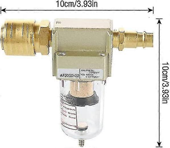 Pressure Reducer Compressed Air Water Separator 1/4, Compressed Air ...