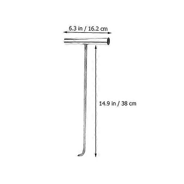 Manhole Hook Stainless Steel Pull Hook Rolling Door Hook T Shape Hook ...