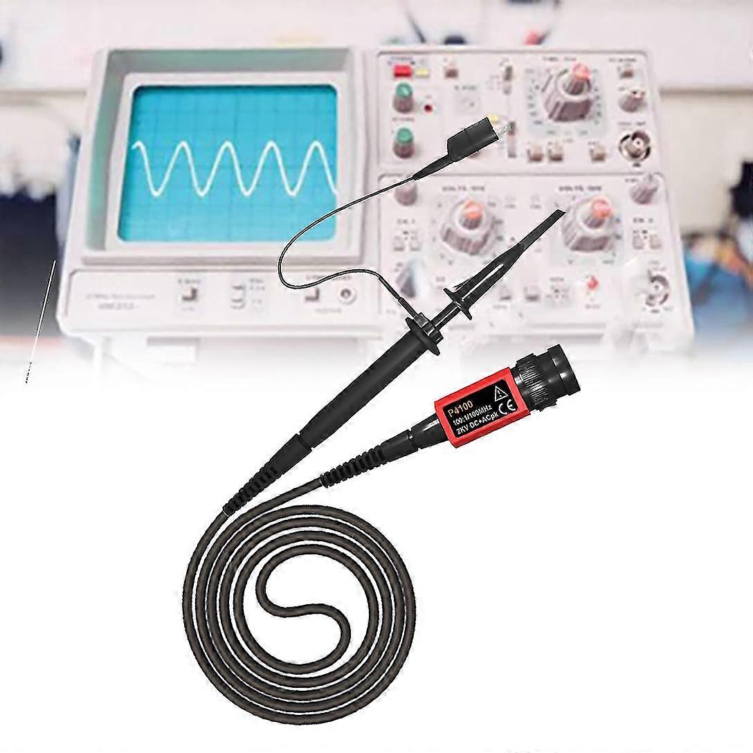 P4100 Oscilloscope Probe 100:1 2kv High Voltage 100mhz Safety Bnc ...