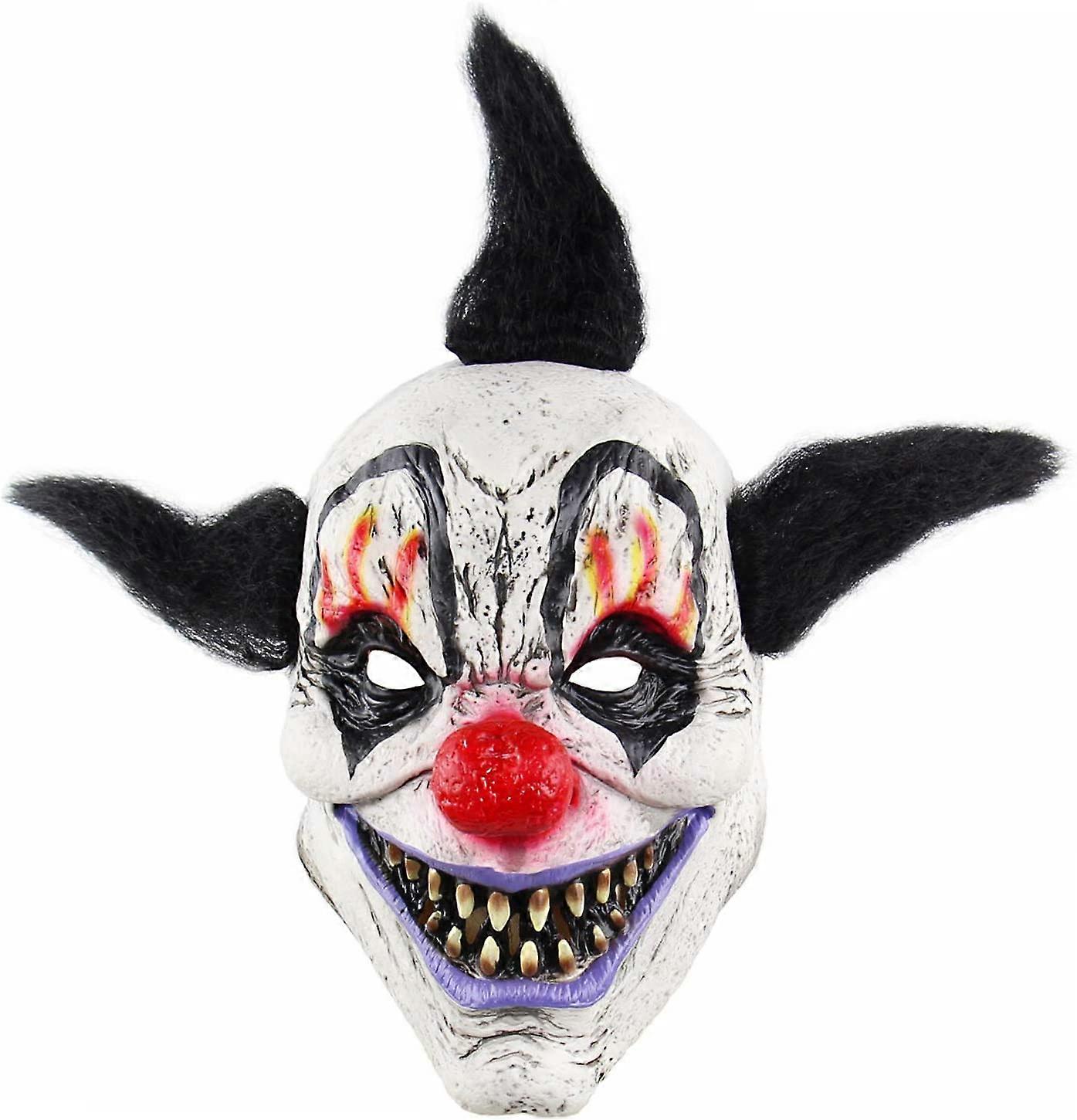 Scary Clown Mask Joker Mask Adults Halloween Horror Clown Killer Mask ...