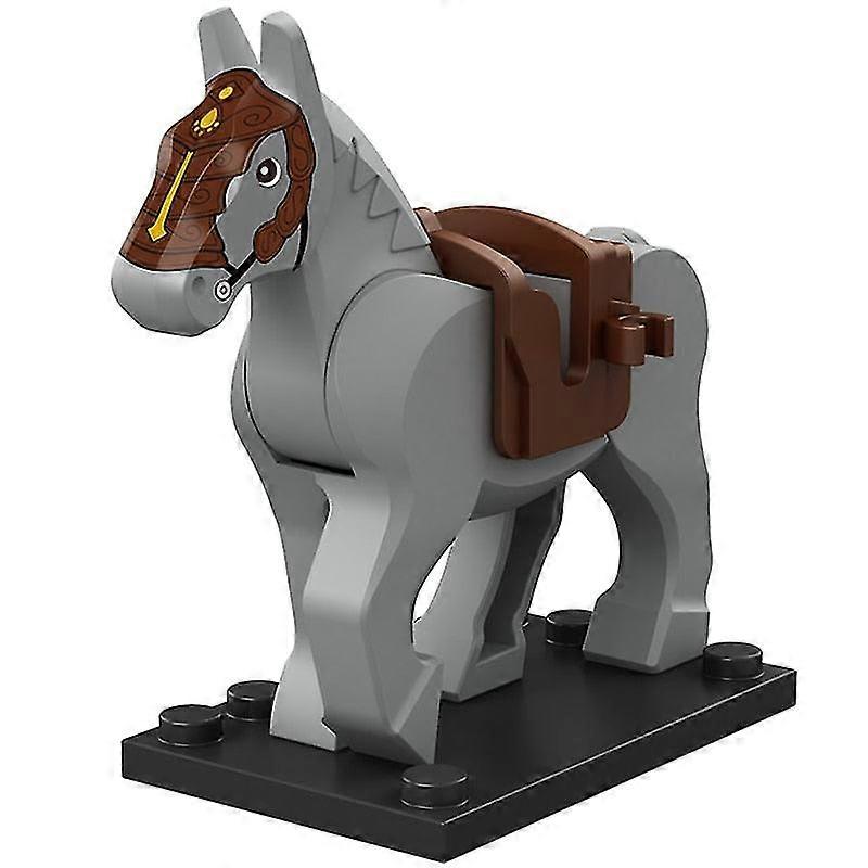 Single sell medieval knight roman war horse rohan animal building ...