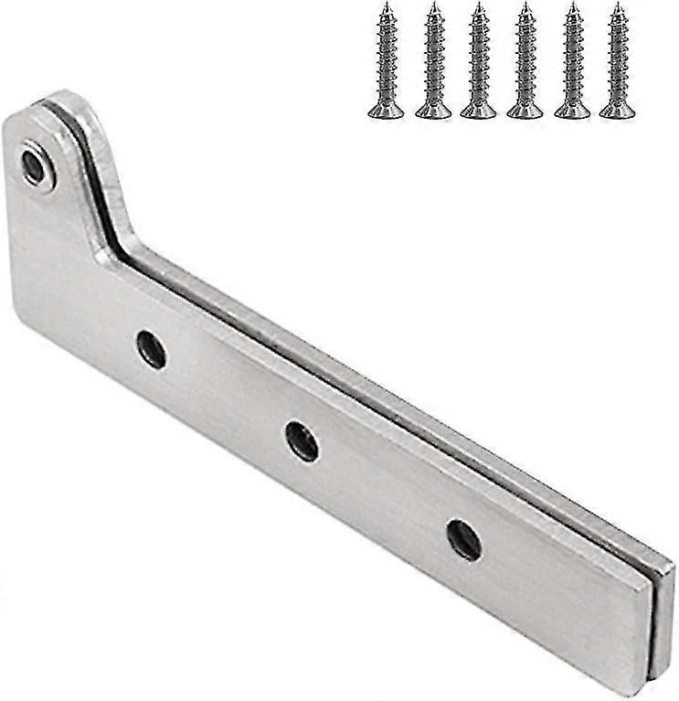 2 Set Stainless Steel 360 Degree Rotation Hidden Door Pivot Hinges,4 ...