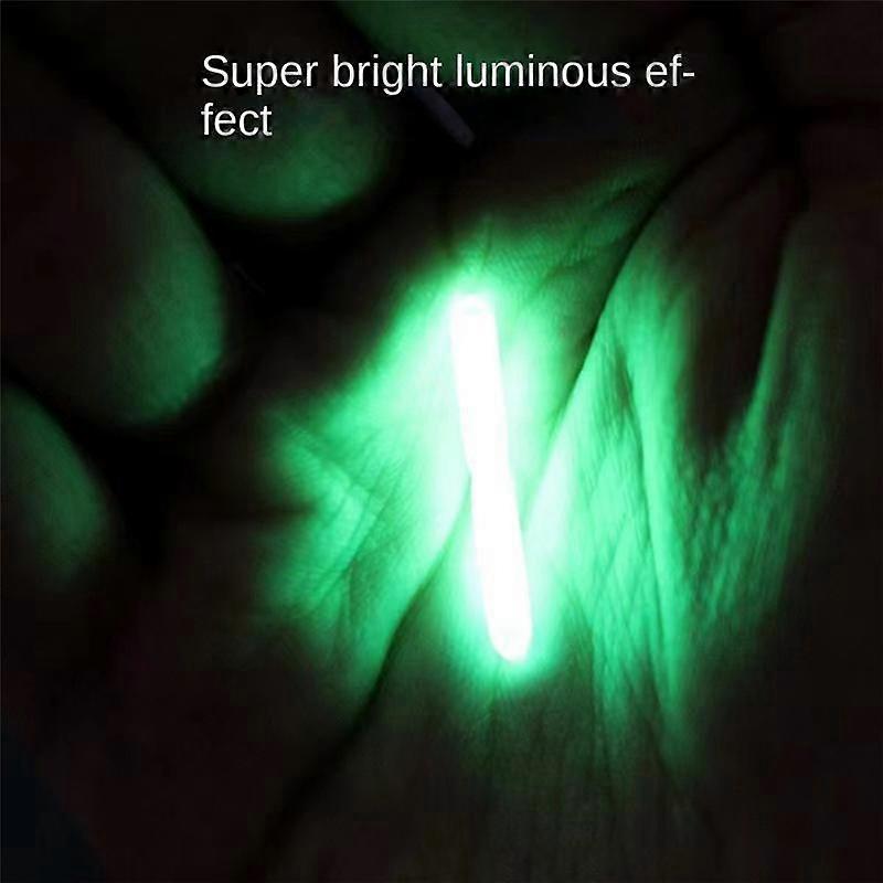 100PCS Fishing Float Light Stick Fluorescent Lightstick LED Fluorescent ...