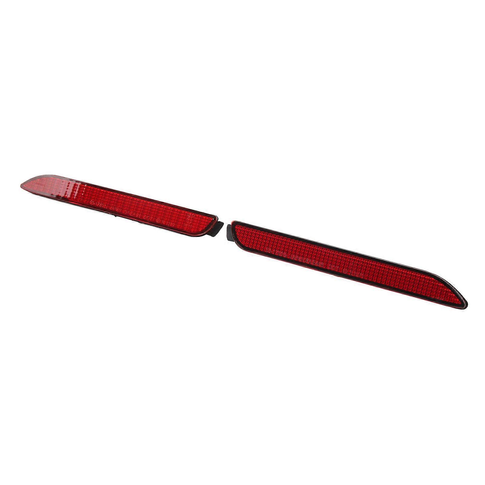 Rear Bumper Reflectors 81910 48012 compatible with RC350 GX470 - Red ...