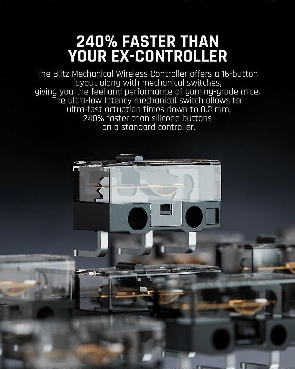 BIGBIG WON Blitz Wired Mecahanic Gamepad Support Bluetooth Built-in ...