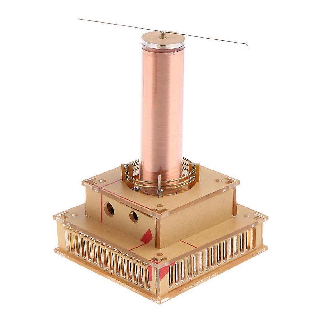 Tesla Coil Multi-functional Acrylic Base Shell Arc Plasma Loudspeaker ...