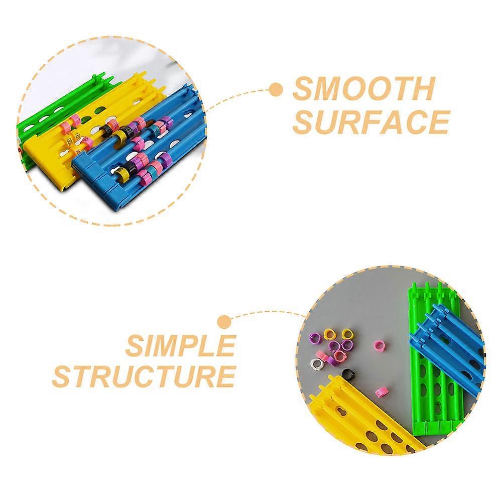 4Pcs Pigeon Parrot Leg Ring Stand Racing Pigeon Leg Rings Holder Bands ...