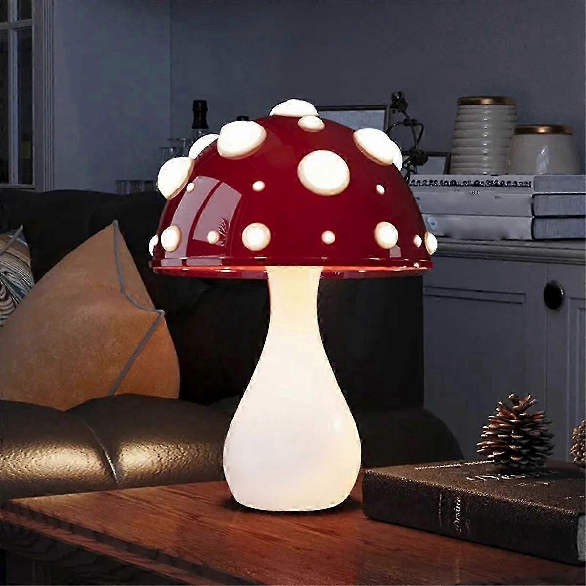 Toadstool Lamp, Bionic Mushroom Table Lamp, Hotel Living Room Home ...