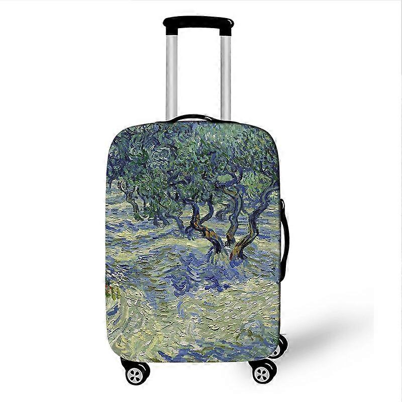 Van Gogh Art Oil Painting Abstract Art Luggage Cover for Travel Starry ...