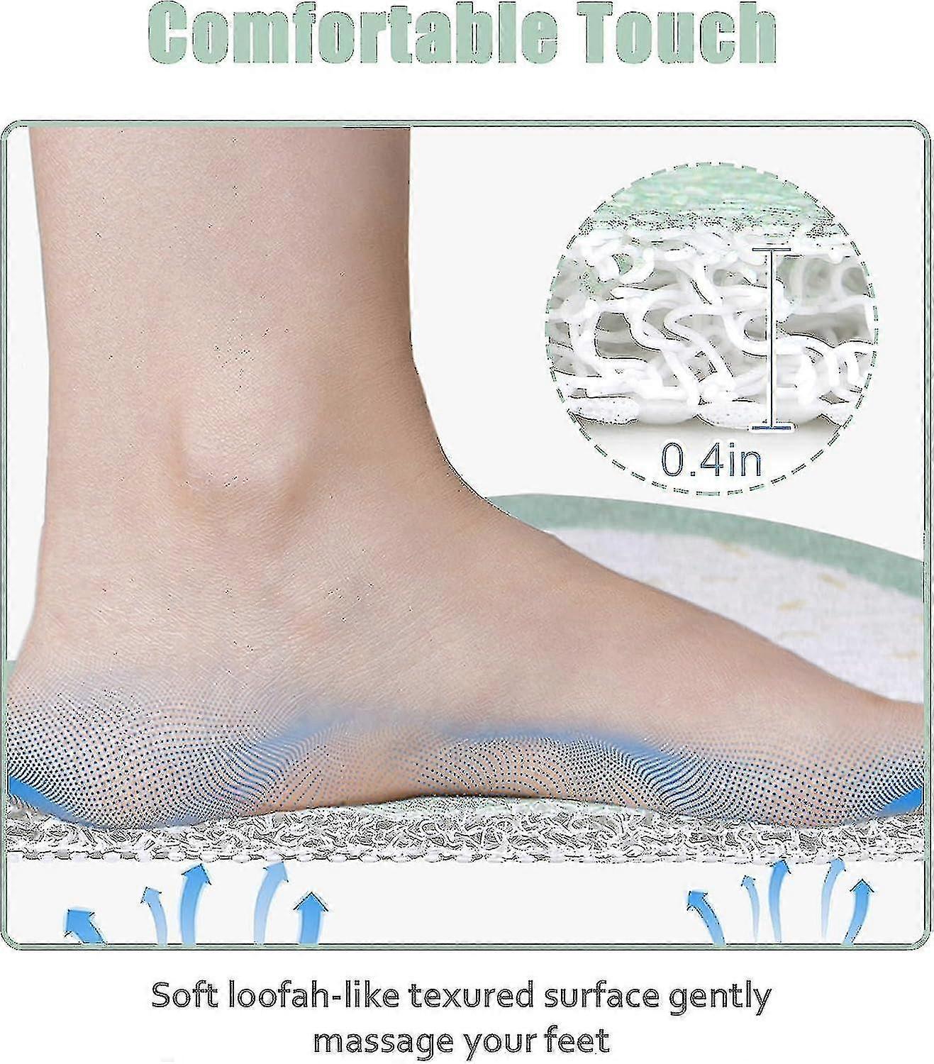 Corner Shower Mat 60 X 60 Cm Non Slip Bath Mat For Bathroom Wet Area ...