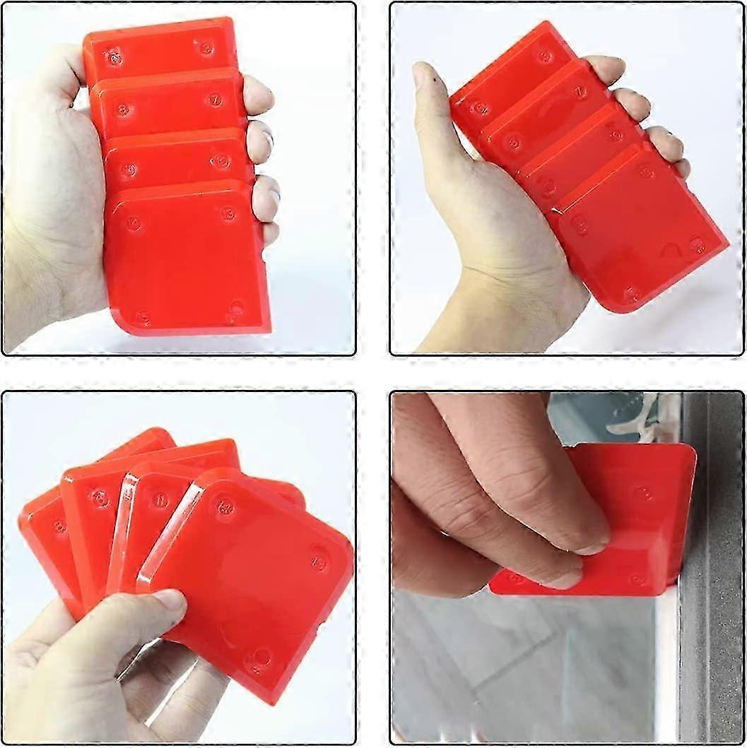 4 Pieces Sealing Tool Kit Sealant Silicone Finishing Tools for Joint ...
