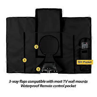 For 70 - 75 Inch TV Cover Outdoor Waterproof Oxford Cloth Wall Mounted ...
