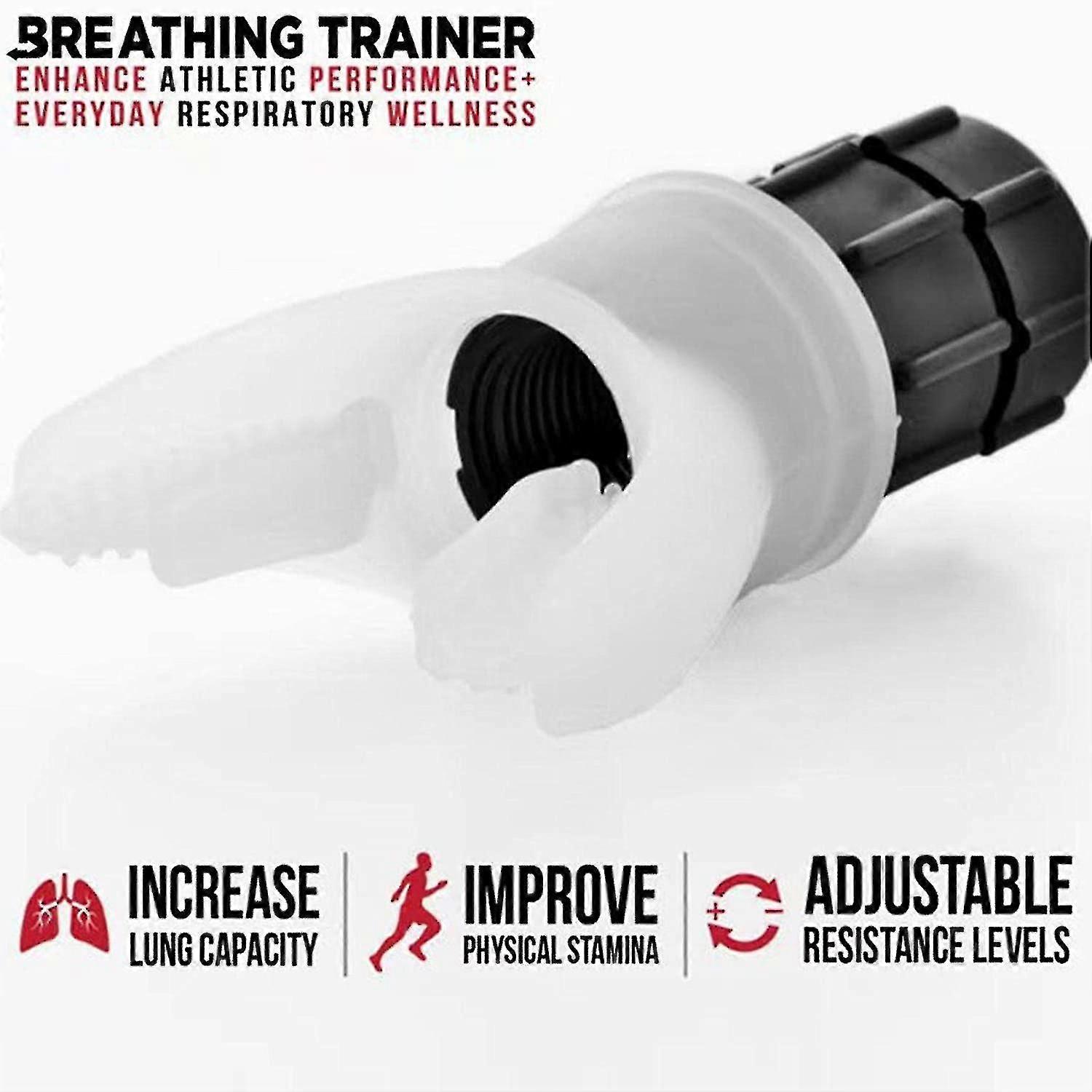 Lung Capacity Exerciser,portable Breathing Exercise Device For Lungs ...