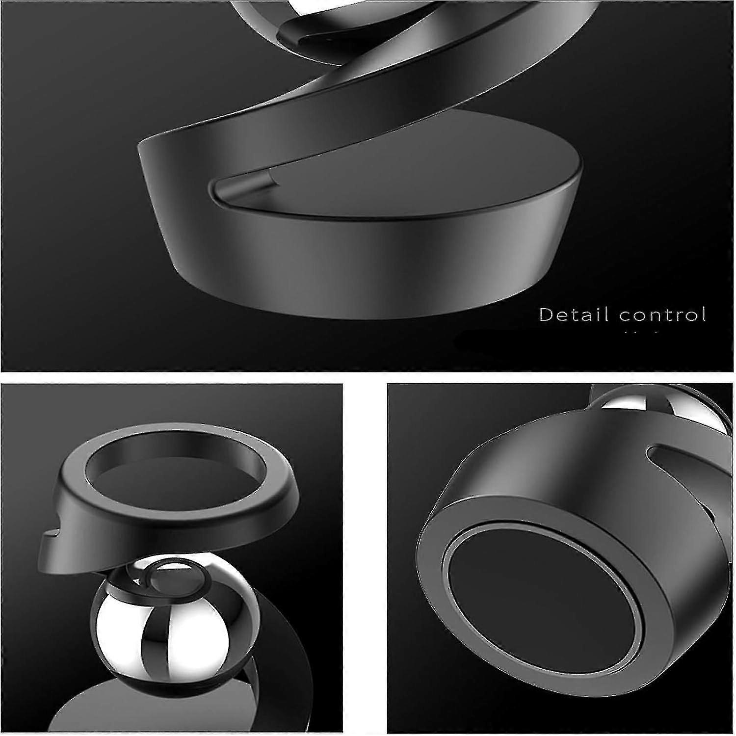 Gravity Defying Kinetic Desk Toy, Desktop Suspended Gyroscope, Optical ...