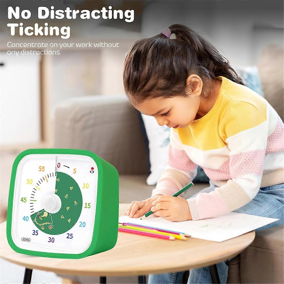 Visual Timer, Kids Timer and 60 Minute Countdown Timer, Kids Timer with ...