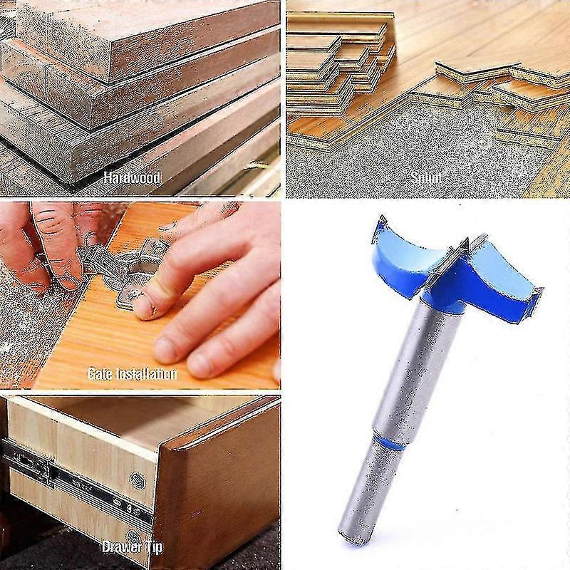 15-100mm Forstner Bit Woodworking Drill Bit Set Boring Hole Saw Cutter ...