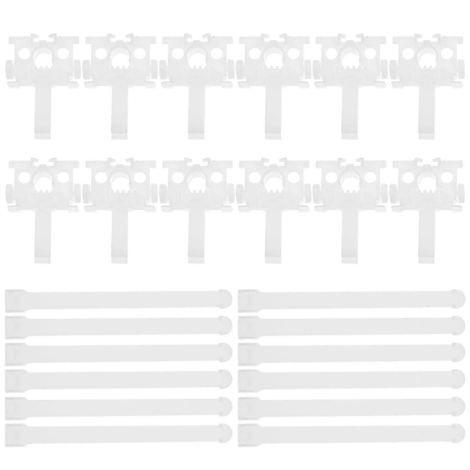 12 Sets Vertical Blind Repair Clip Slats Vertical Blind Carriers ...