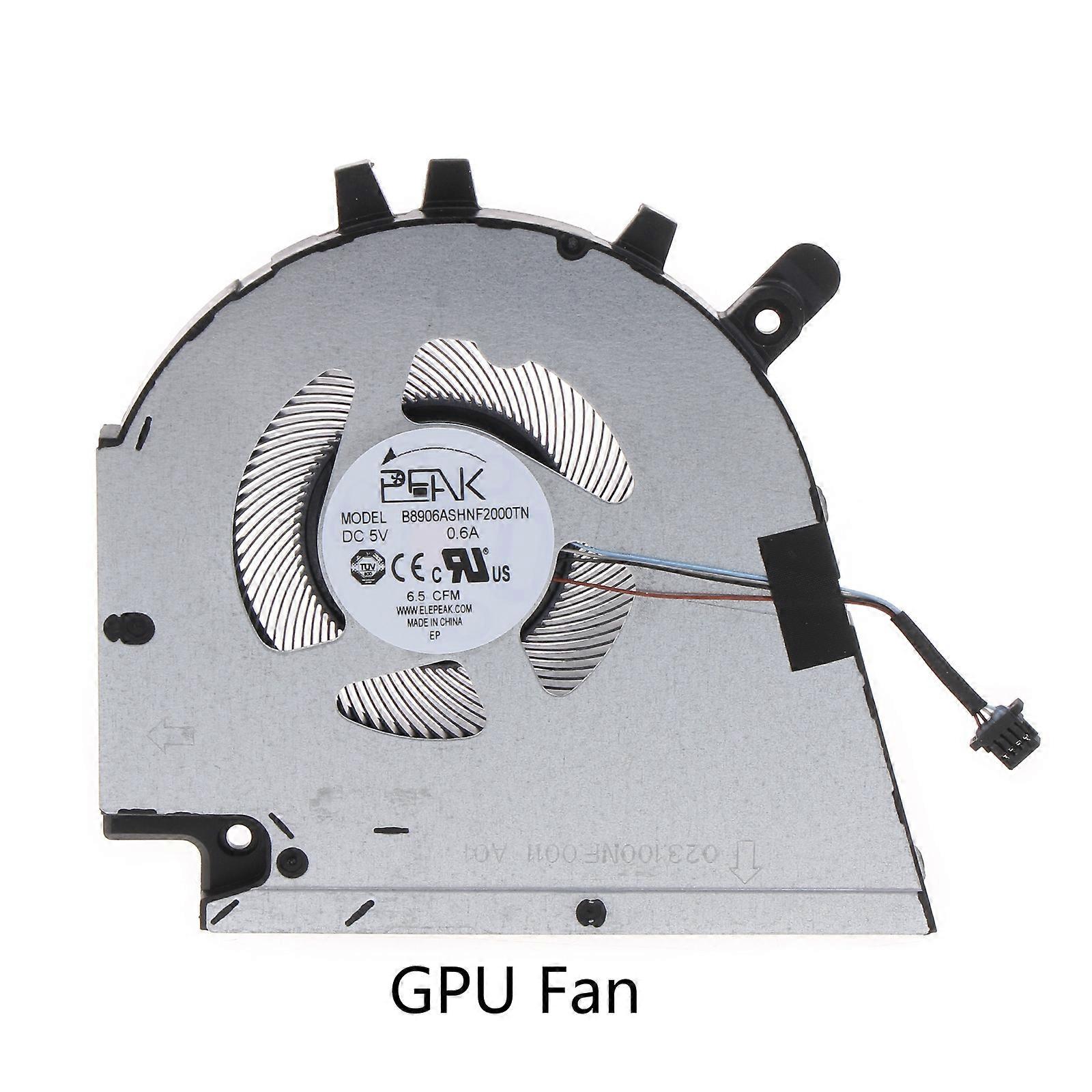 Notebook Radiator for Dell Inspiron 15 Plus 7510 CPU GPU Cooling Fan 5V ...