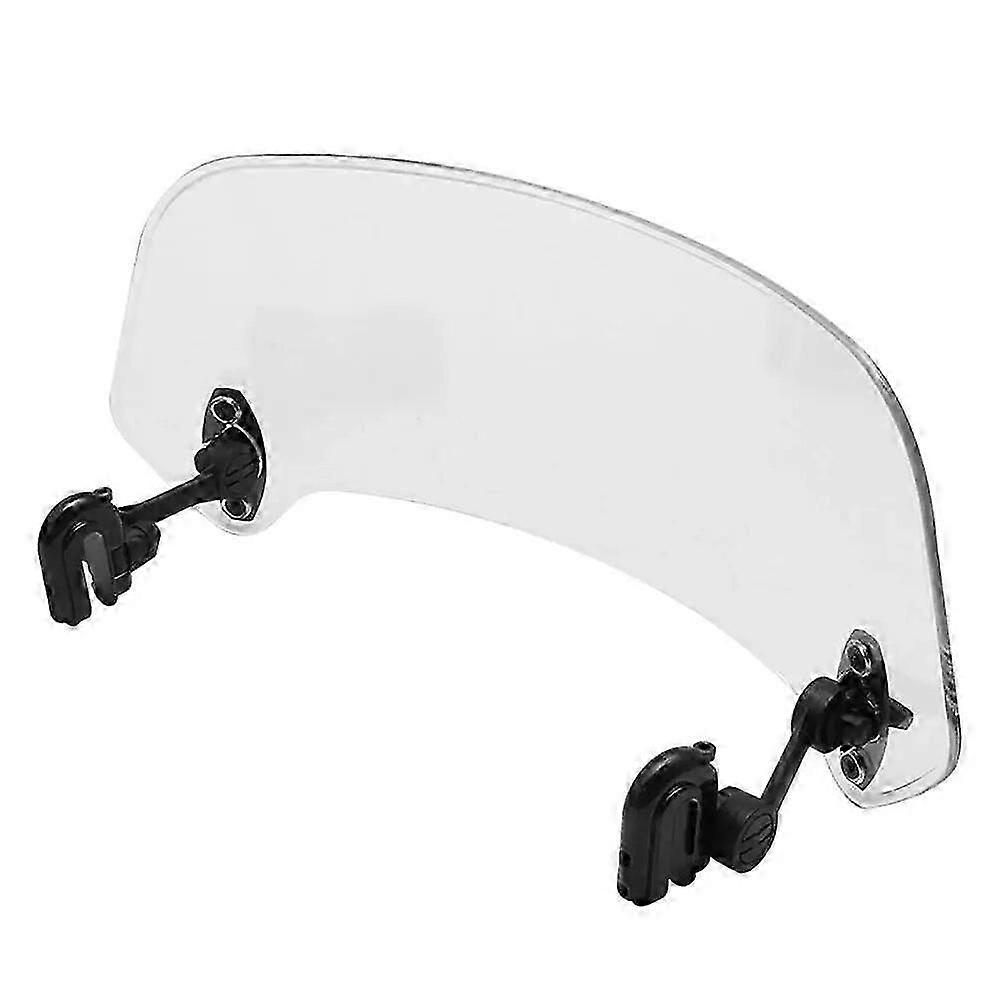 Motorcycle Windshield Extension Wind Deflector Heightened Adjustable ...