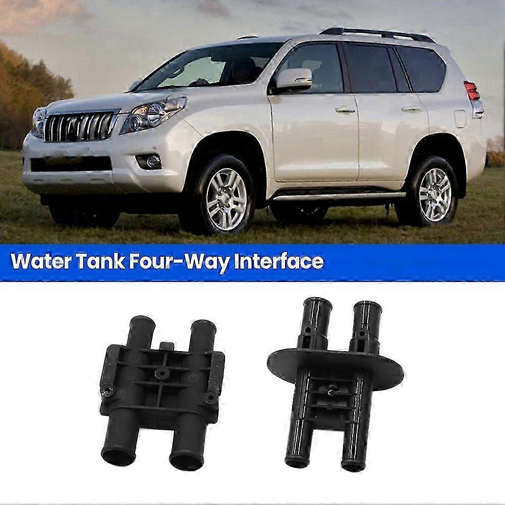 For Prado 2010-20 2700/4000 Heater Water Tank Four-Way Interface ...