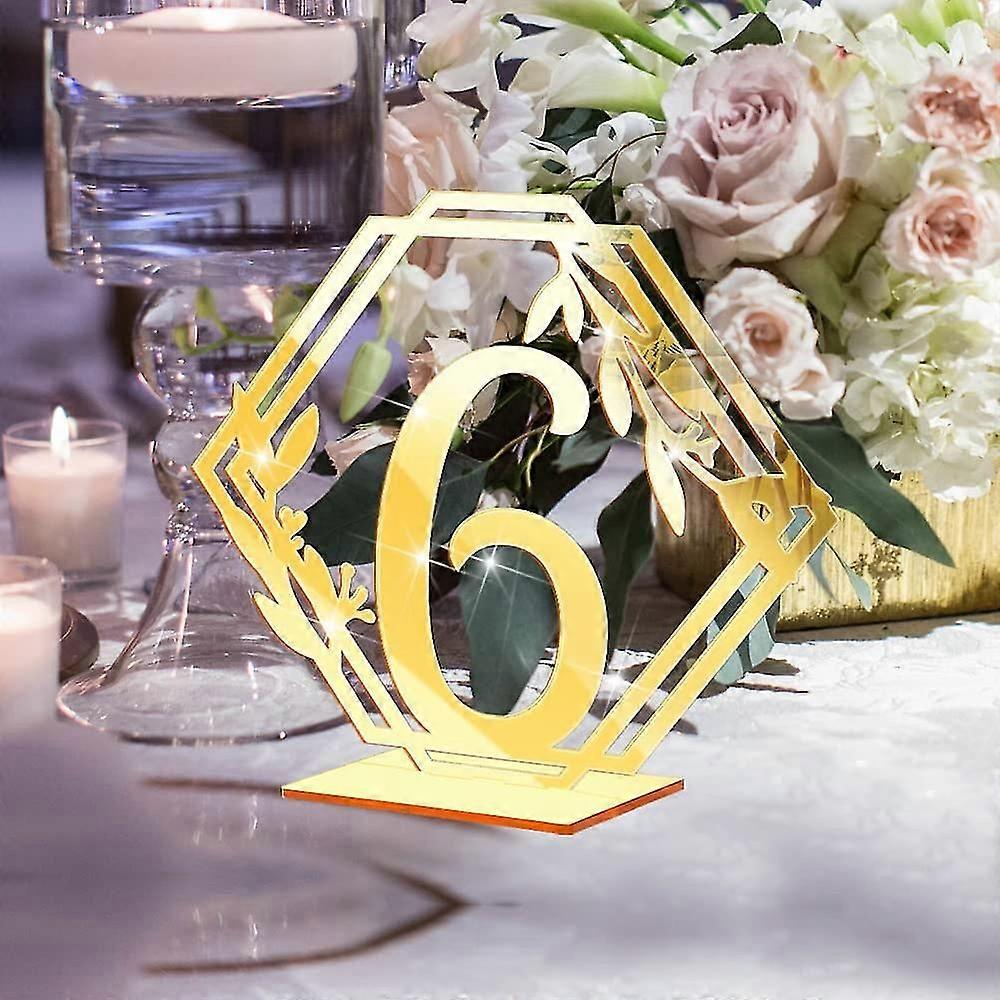 Dproptel Acrylic Table Numbers 1-10 For Wedding,wedding Table Numbers ...