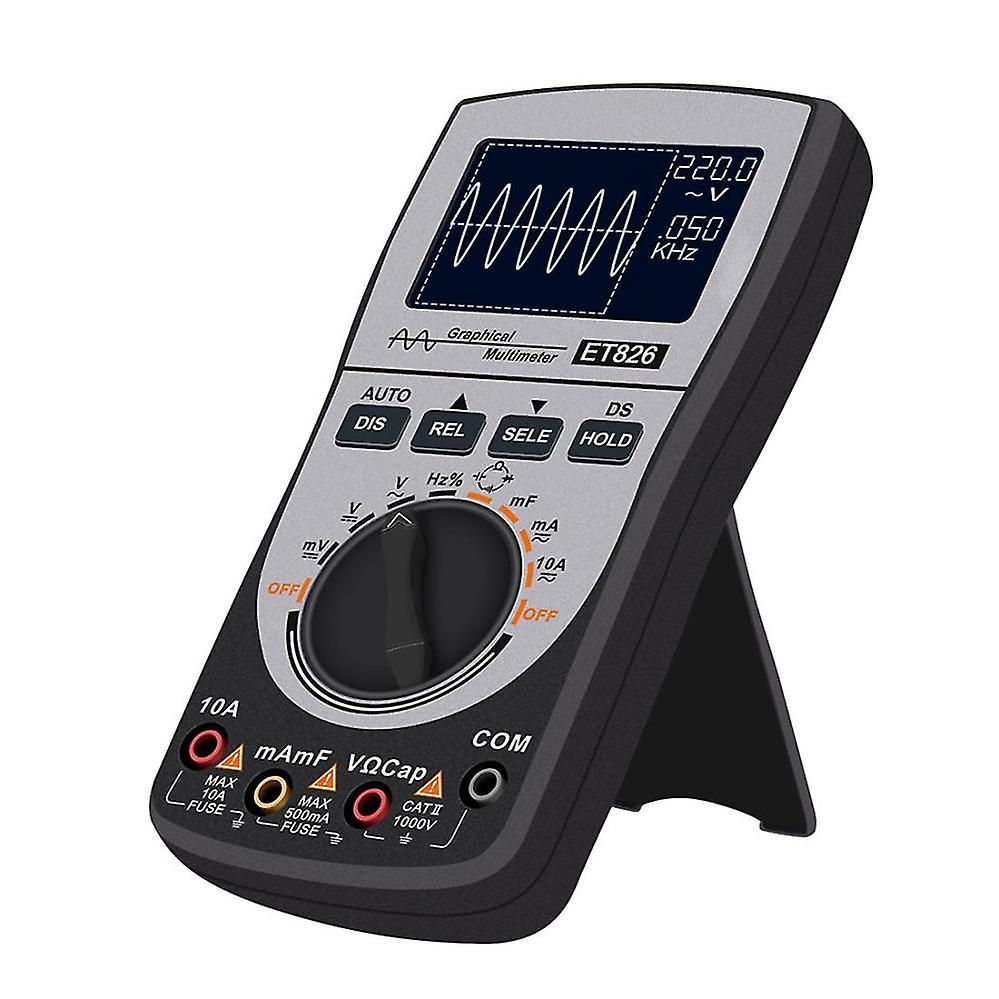 Et826 Digital Multimeter Oscilloscope Auto Range Direct Current/ac ...