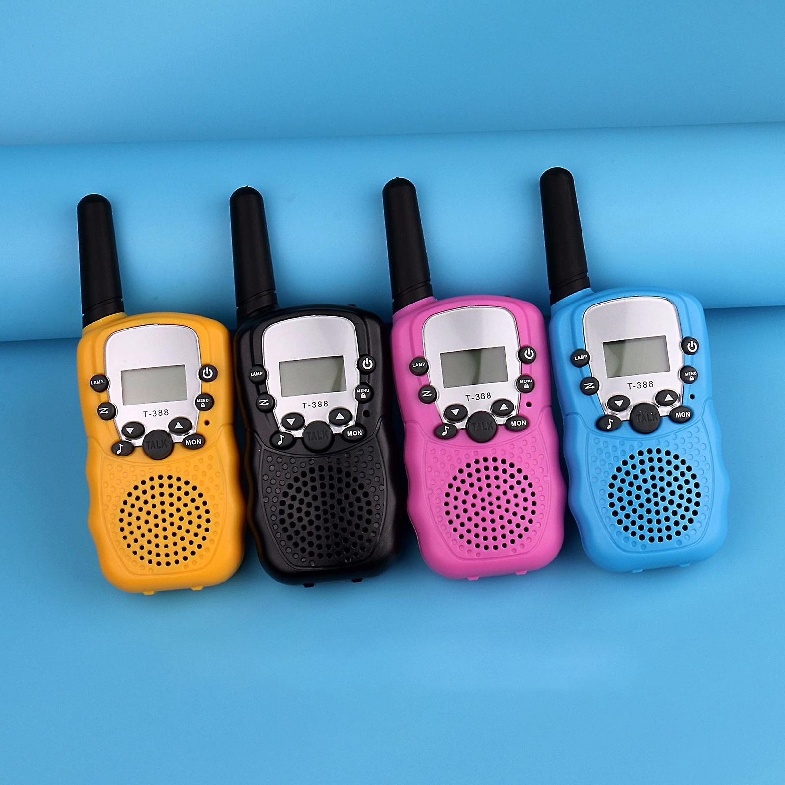 2pcs Rt388 Mini Portable Handheld Walkie Talkie Two Way Radio Children ...
