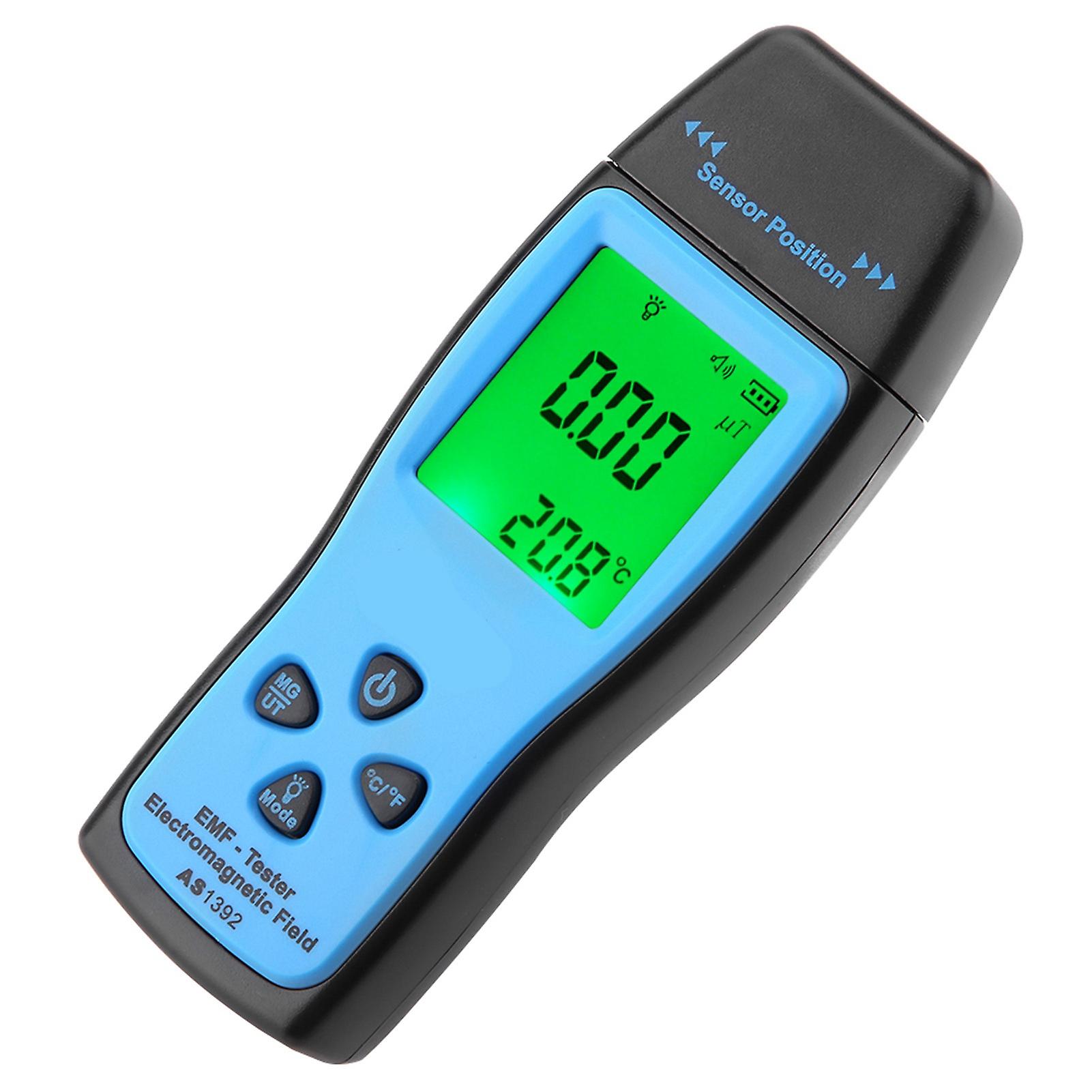 SMART SENSOR AS1392 Digital Electromagnetic Radiometer Mini LCD Display ...