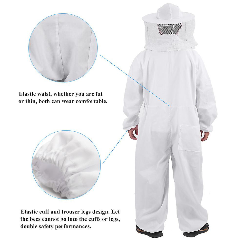 Beekeeping Suit XL - Professional Full Body Beekeeper Protective ...