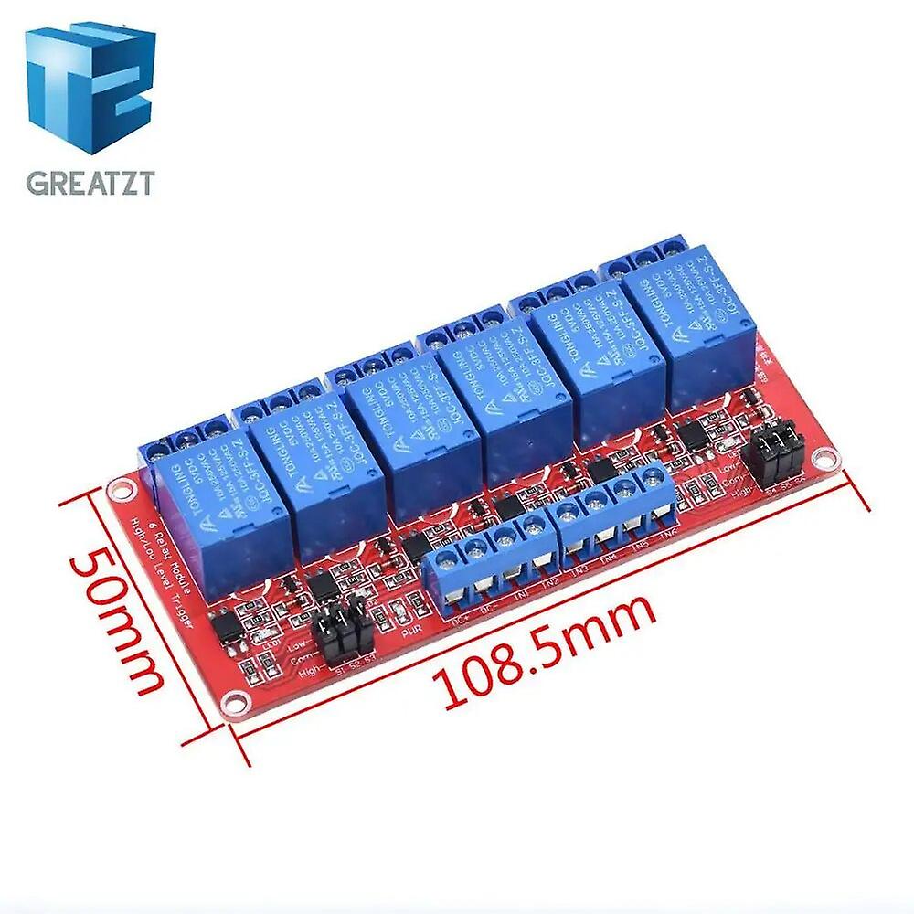 Relay Module 1 2 4 6 8 Channel 5v 12v Relay Module Board Shield With ...